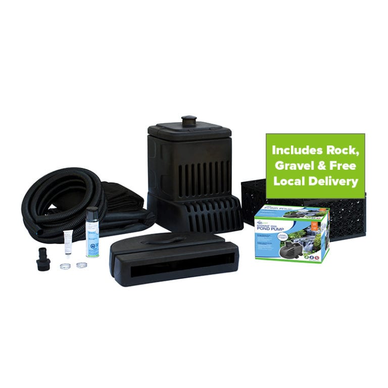 Waterfall Kits with Rock & Gravel – Local Delivery Only – Splash Online ...